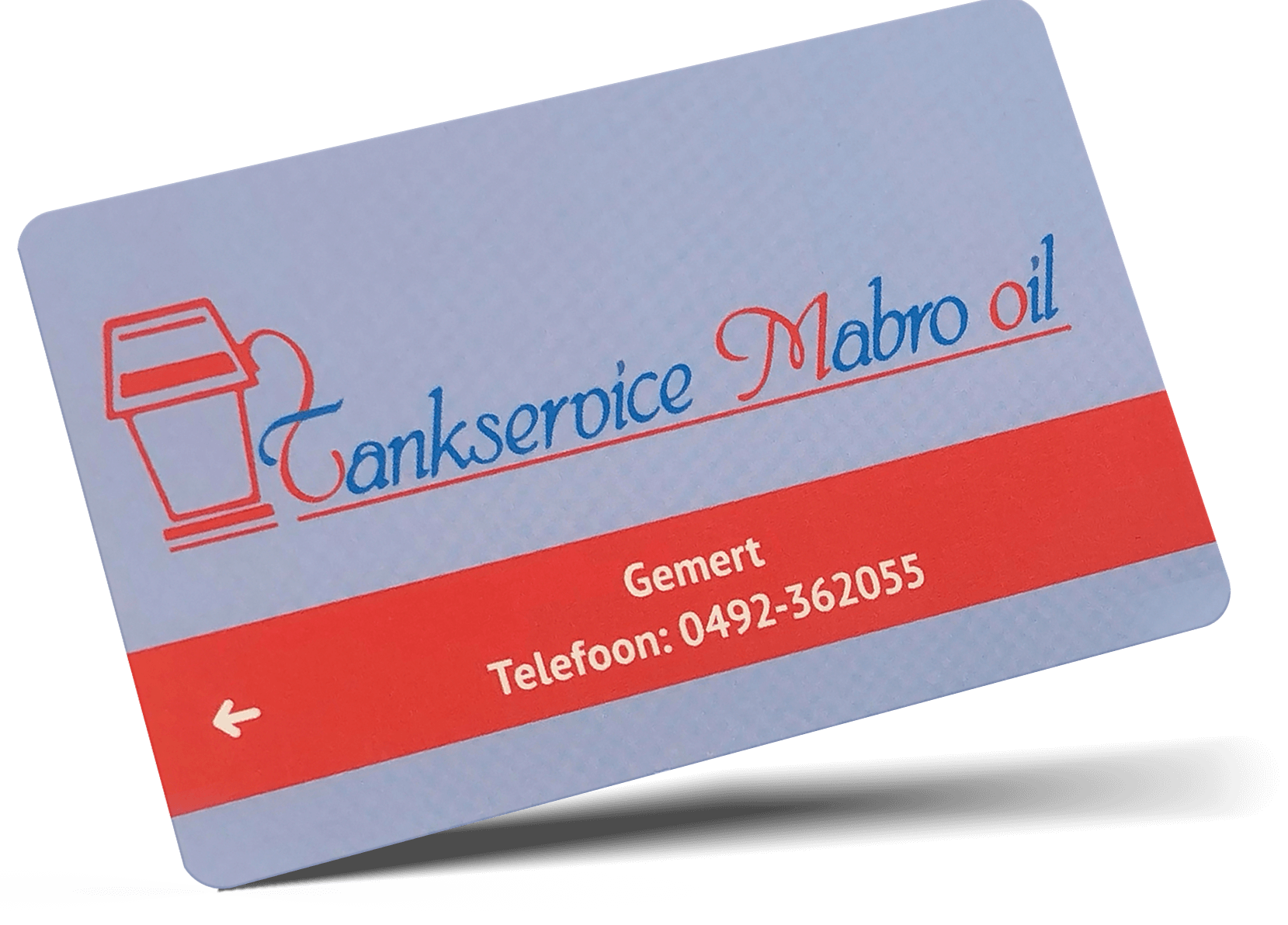 Mabro Oil Card - Olie- en Benzinehandel Jos Maas